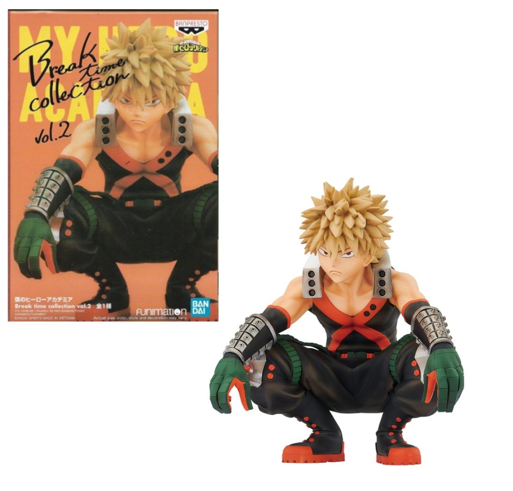 Banpresto Break Time Collection: My Hero Academia - Katsuki Bakugo 11cm ...