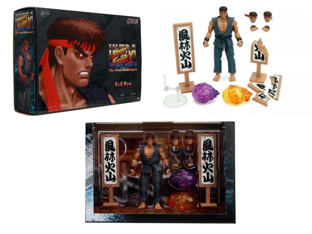 Ultra Street Fighter II Evil Ryu 1/12 SDCC 2023 Exclusive (15 cm) - 2,199.00 TL